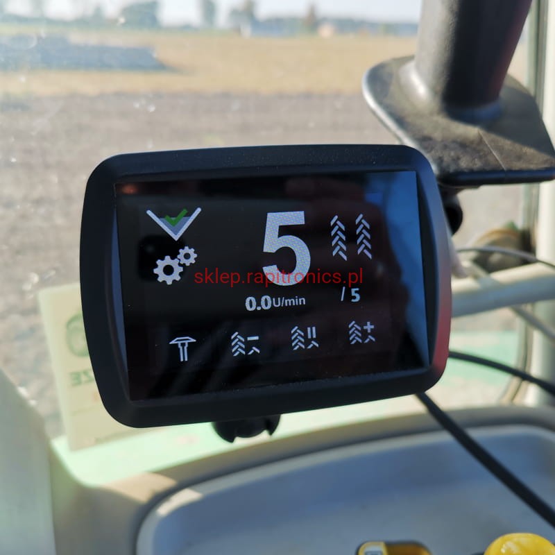 ECC UT350-TL prosty w montażu monitor pracy siewnika i sterownik ...